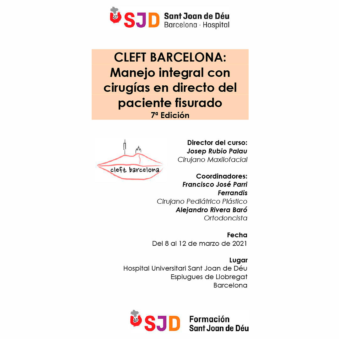 CLEFT BARCELONA: Manejo integral con cirugías en directo del paciente ...
